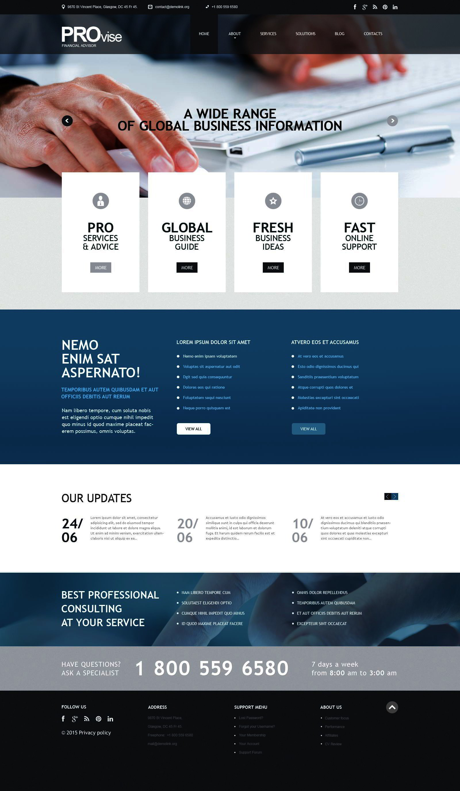 30 Most Popular Web Designs of 2015