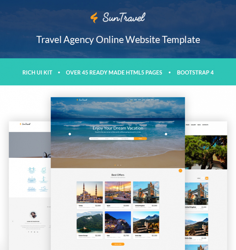 20+ Top Trending Web Themes for February 2018 - Templates